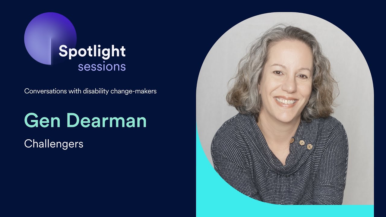 Gen Dearman of Challengers | accessiBe's Spotlight Sessions - YouTube