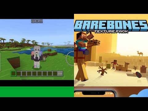Cómo descargar Bare Bones para Minecraft Bedrock y Java - YouTube
