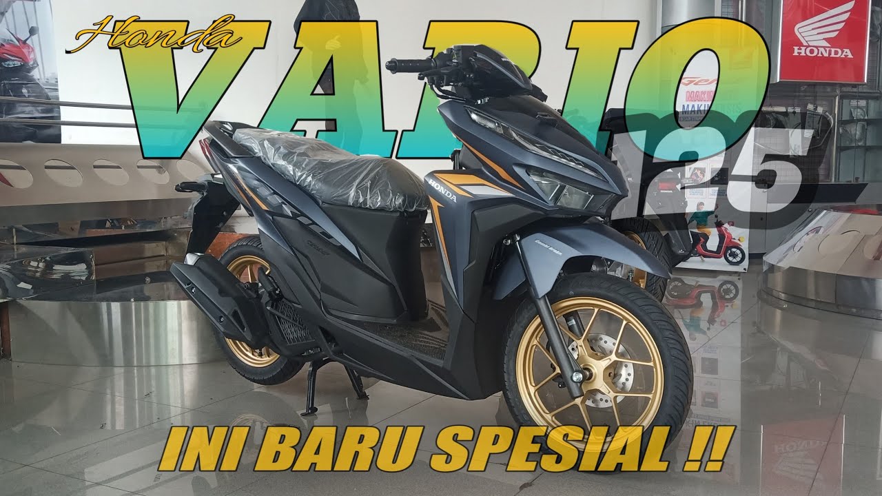 New Honda Vario 125 cbs iss advance matte blue 2021 - spesifikasi ...