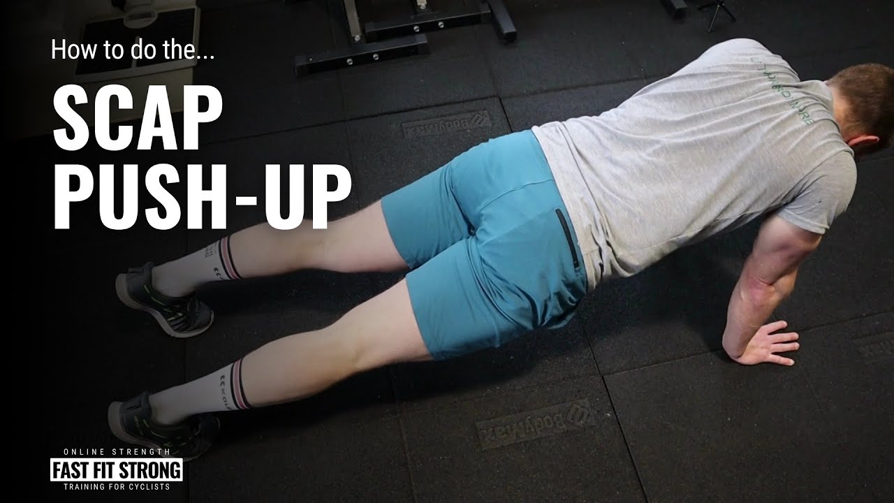 Scap Push-Up - YouTube