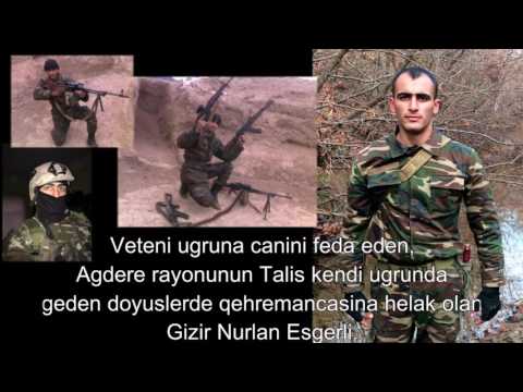 Şehid Kesfiyyatçi Nurlan Esgerli Bayram oğlu.