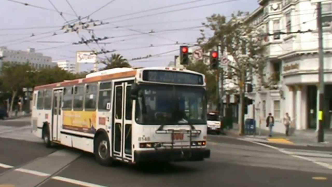 Various MUNI Bus Lines August 2012 by Kevin A. Mueller - YouTube