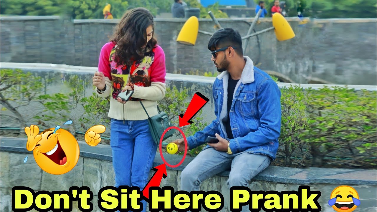 Don't Sit Here Prank 🤭 || prank video 🤣 || Epic Reaction || Rahul Fun ...
