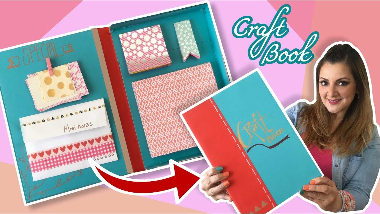Libro de Crafting :: Reutiliza papeles lindos, Crea un Libro y Blocks ...