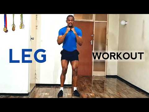 30 Min Easy Leg Workout - No Equipment