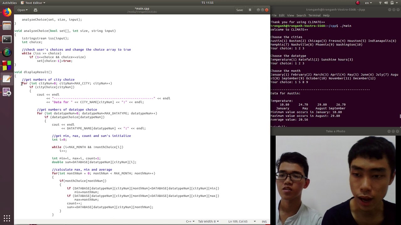 CS162 Project - 17ES - CLIMATE++ - YouTube