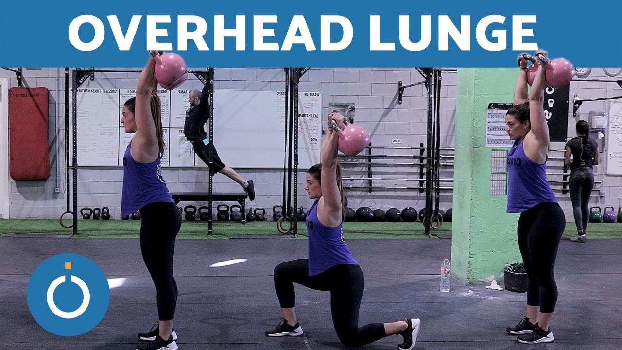 Crossfit OVERHEAD LUNGE - Crossfit EN CASA - YouTube