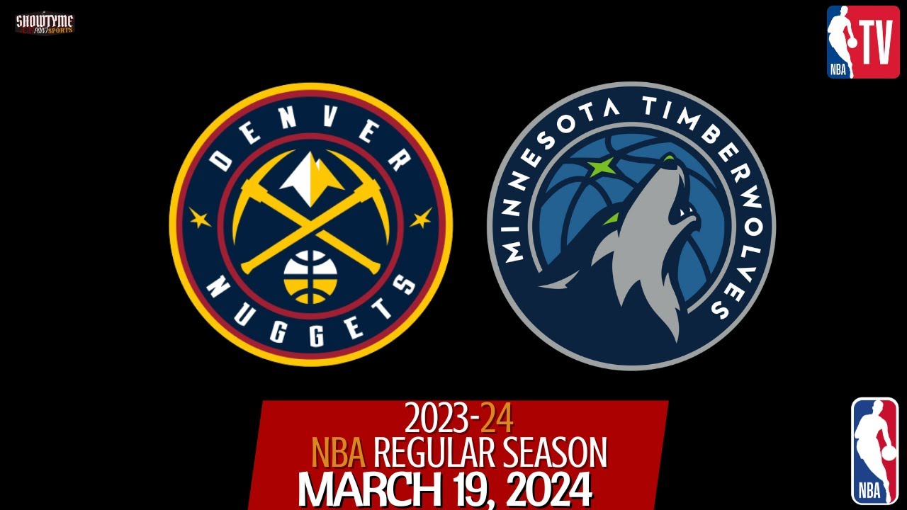 Denver Nuggets vs Minnesota Timberwolves Live Stream (Play-By-Play ...
