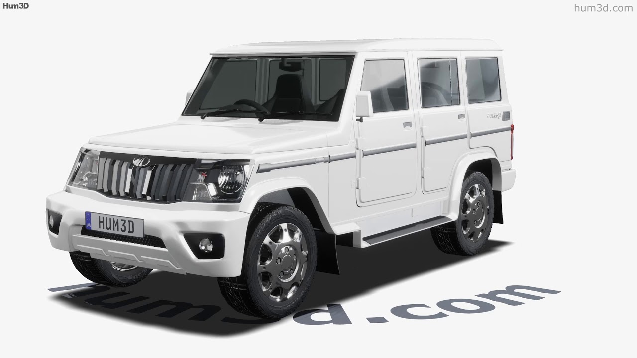 Mahindra Bolero 2020 3D model by Hum3D.com - YouTube