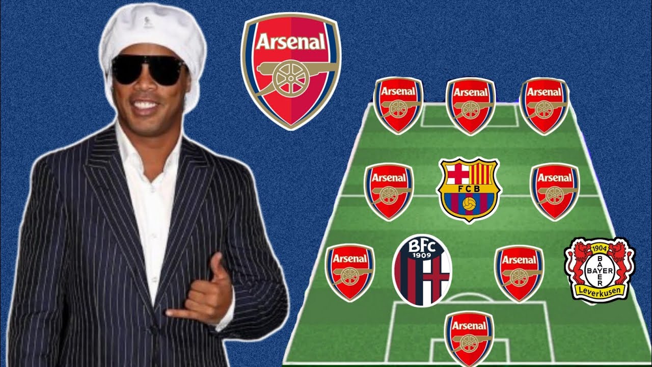 Ronaldinho Dream Lineup For Arsenal Next Season 🇧🇷 Arsenal Predicted XI ...