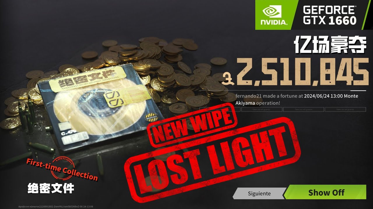 NEW WIPE ⭐⭐⭐ - LOST LIGHT @Fernando__YT - YouTube