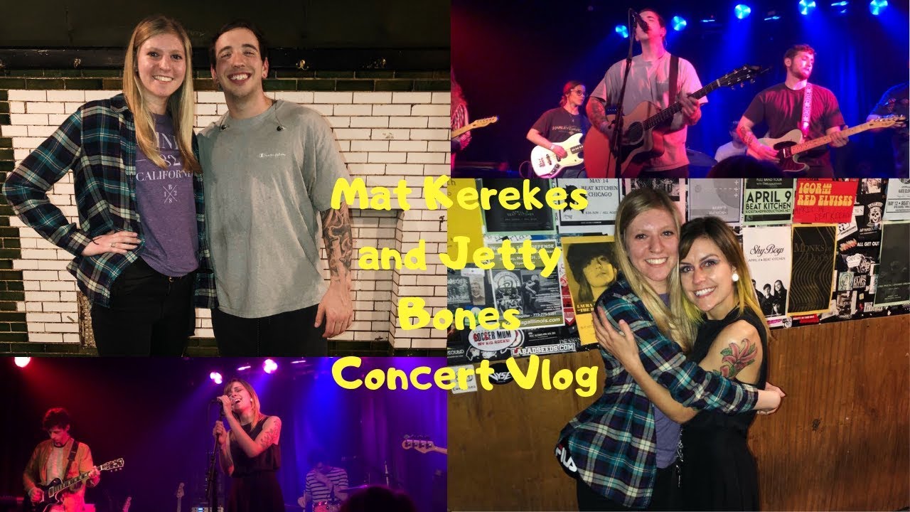 MAT KEREKES AND JETTY BONES CONCERT VLOG - YouTube