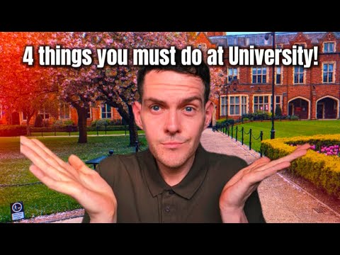 University tips: 4 things you need to do at Uni! - YouTube