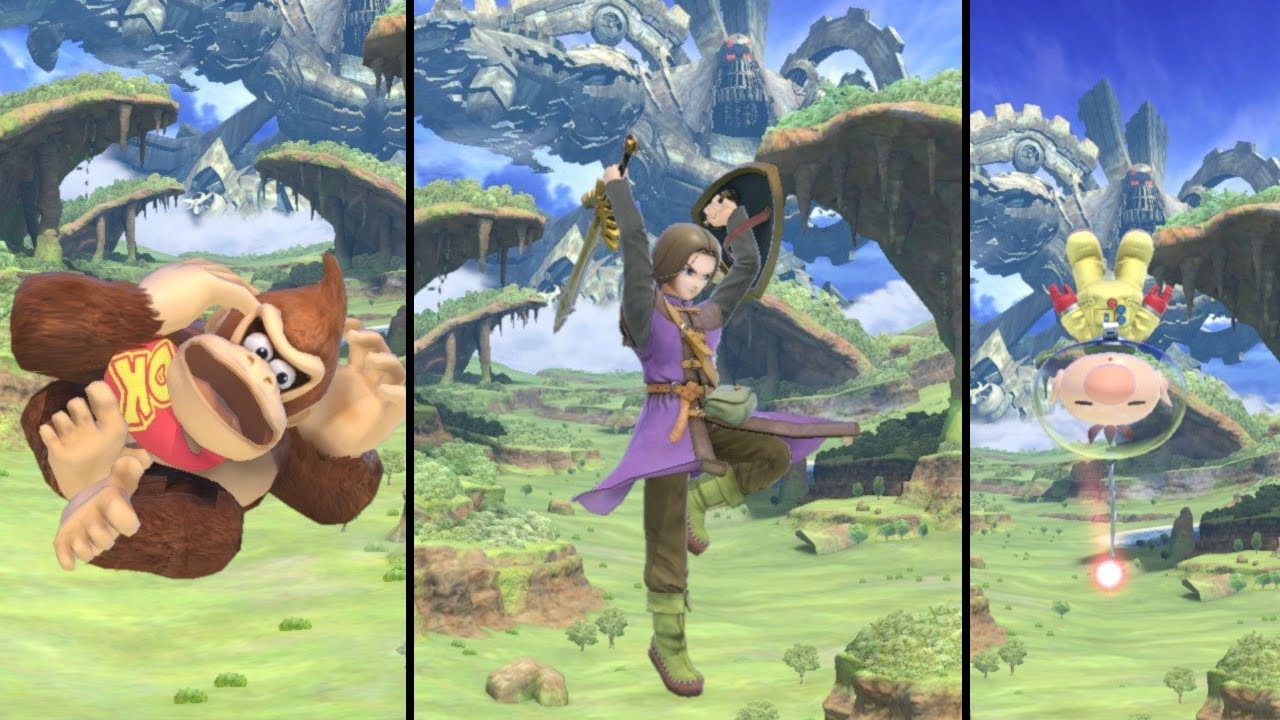 Every Special Fall Animation in Smash Bros Ultimate - YouTube