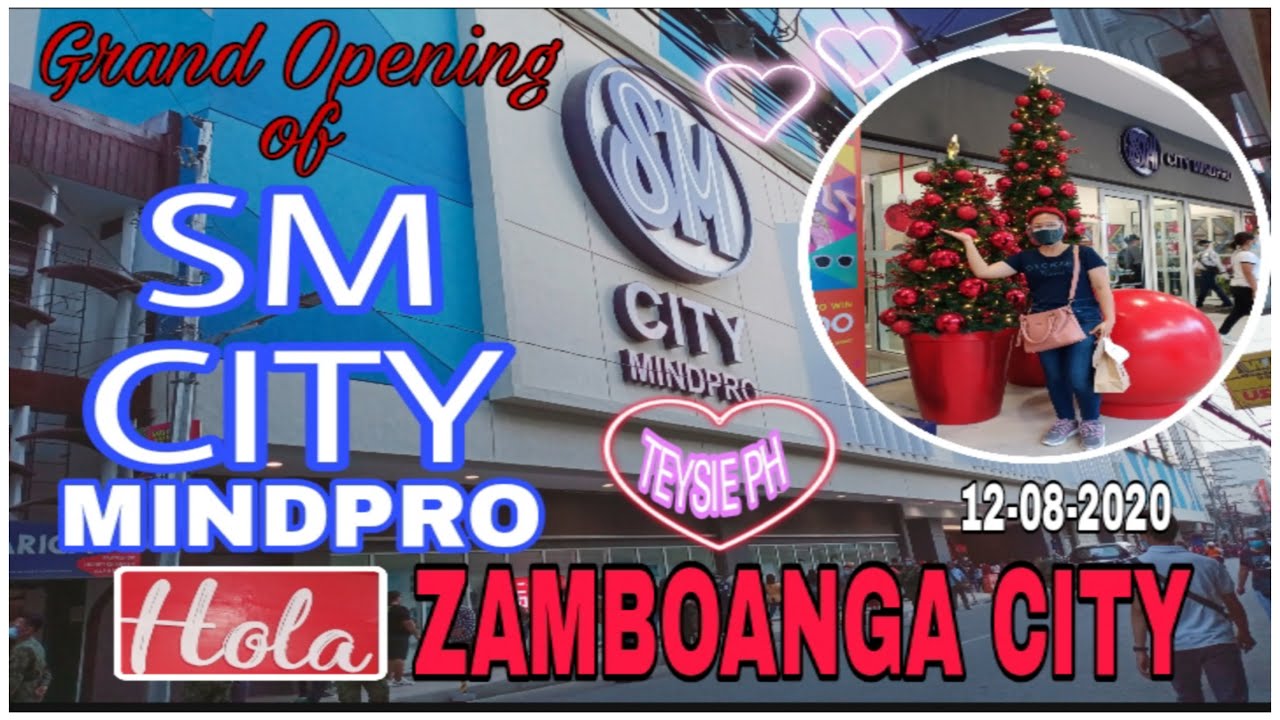 Grand opening of SM City Mindpro Zamboanga l complete - YouTube