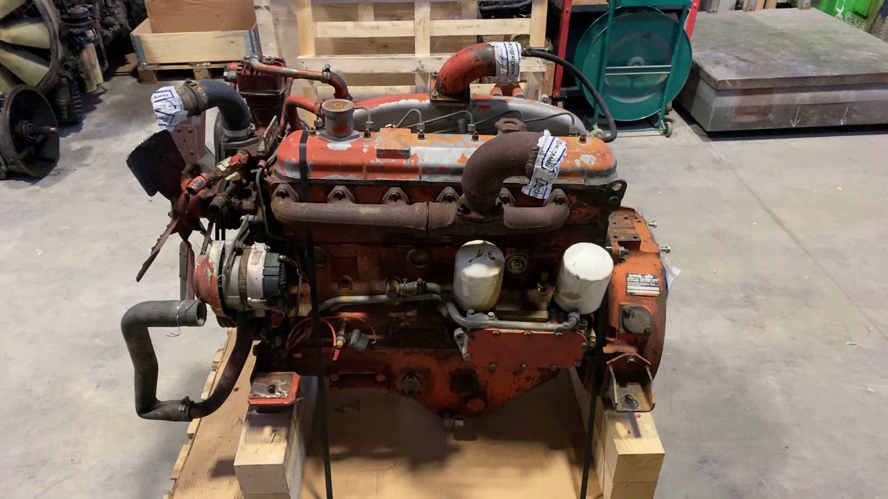 Iveco Aifo 8061.05 engine - YouTube