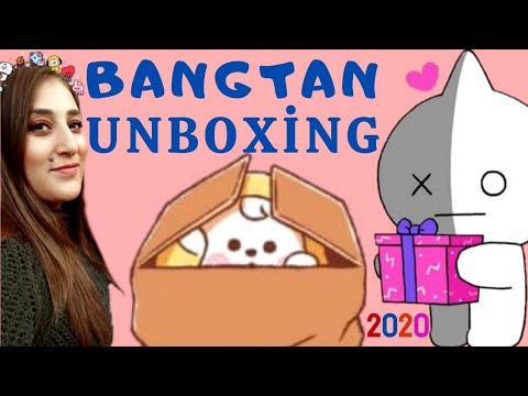 UNBOXiNG 💜BTS(BANGTAN)💜 BT21'' KLAVYE'' , ''COOCKY'' VE ''POP BT21 TATA '' KUTU AÇILIMI