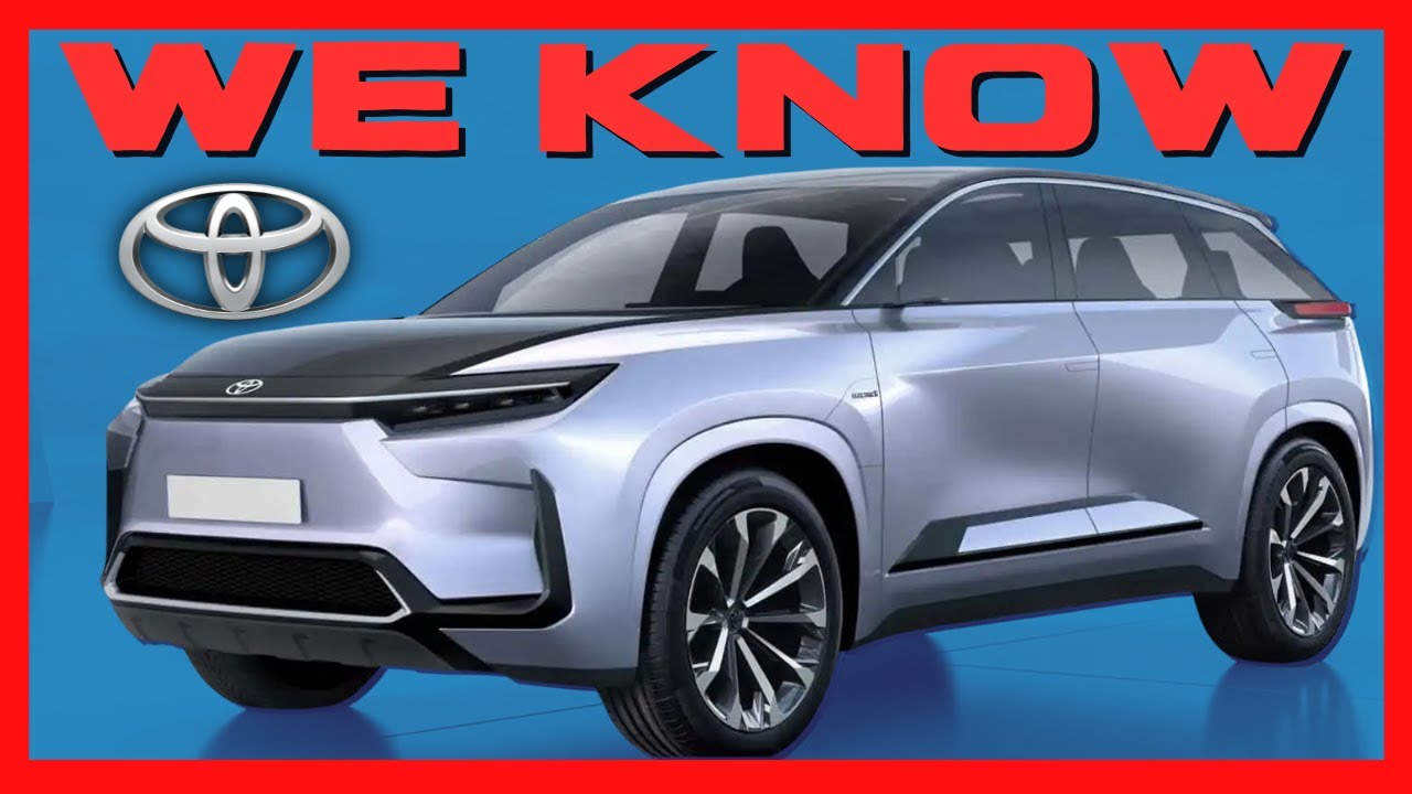 Toyota's Three-Row Electric SUV: Comprehensive Details - YouTube