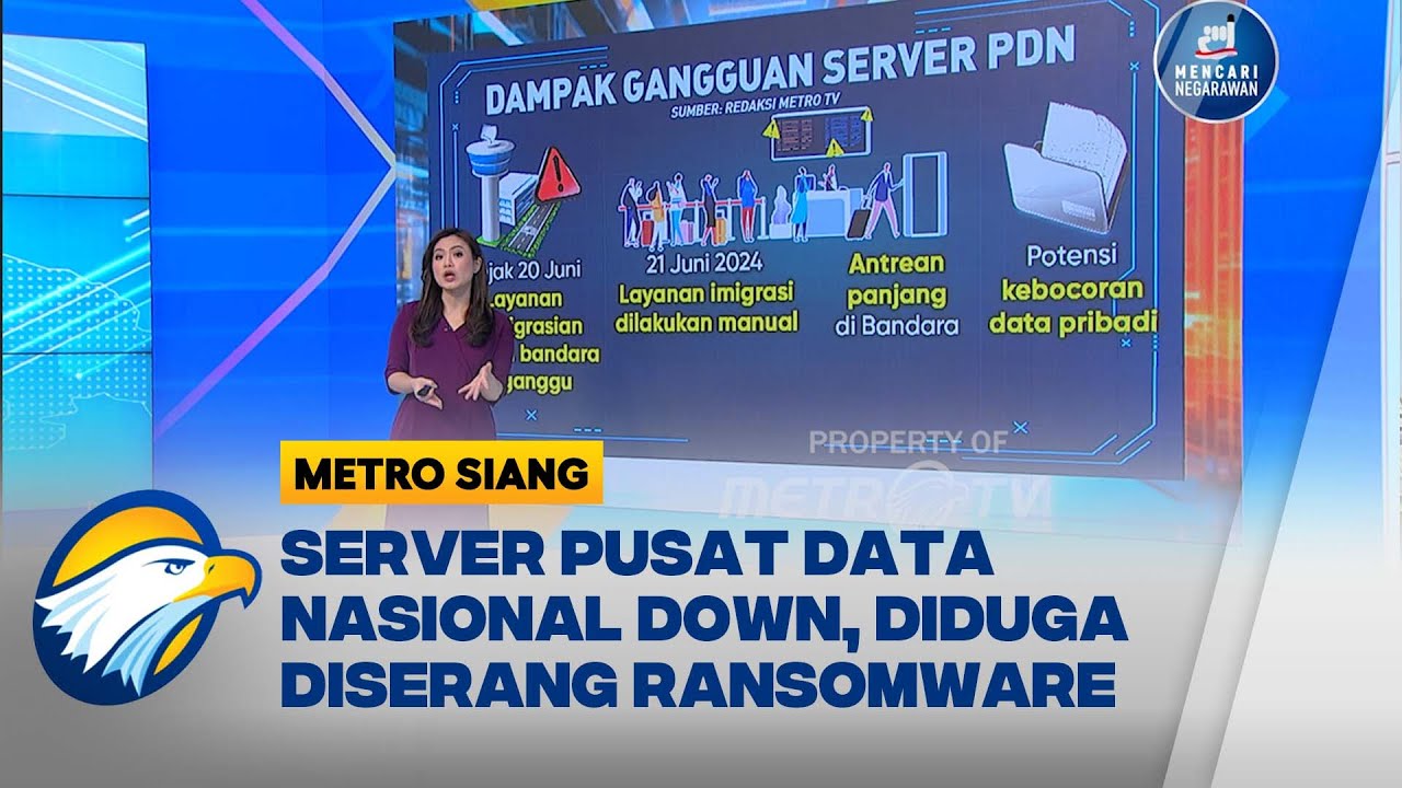 Dampak Server Pusat Data Nasional Down - YouTube