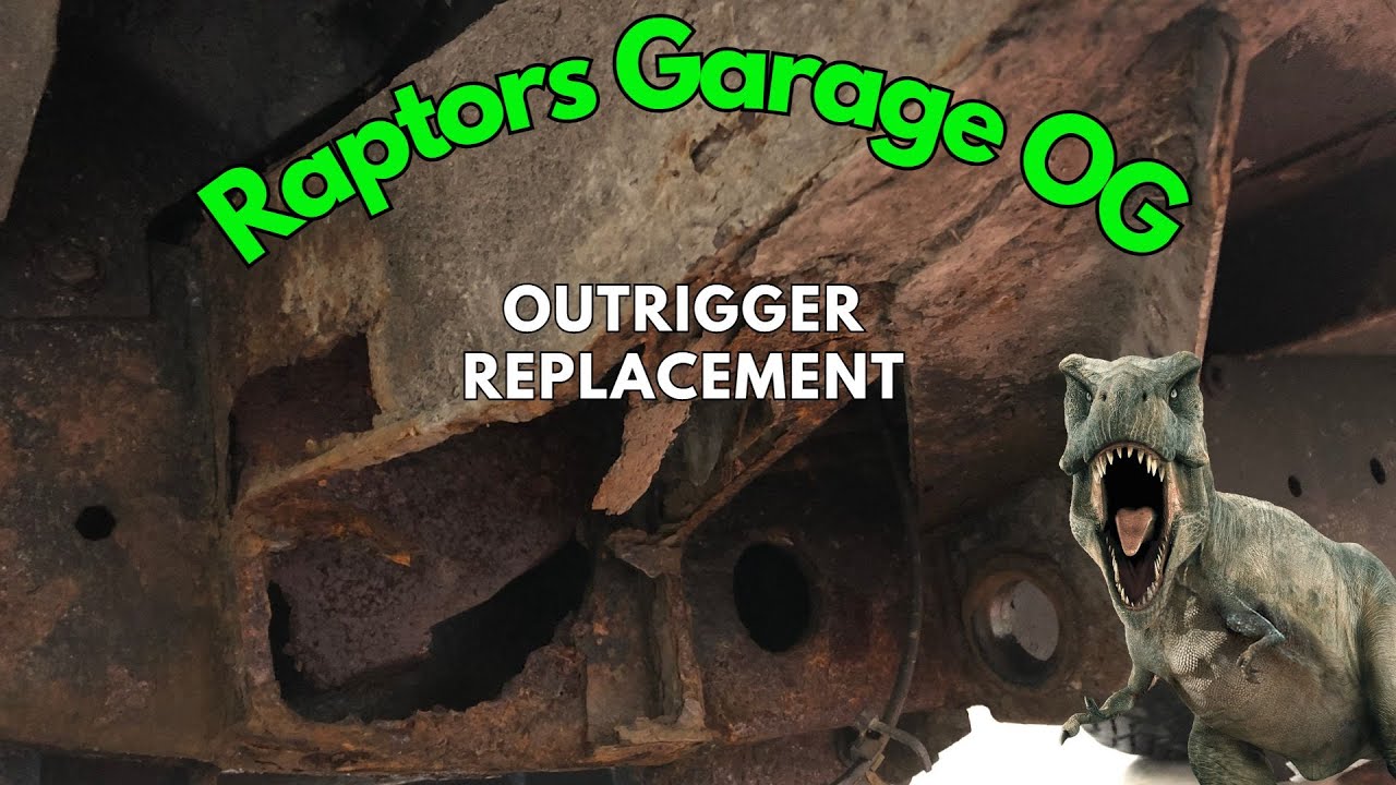 Land Rover Defender Outrigger Replacement (Rusty Landrover) | All 4 ...