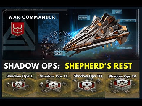 War Commander : Shepherd : Shadow Ops I, II, III, IV - YouTube