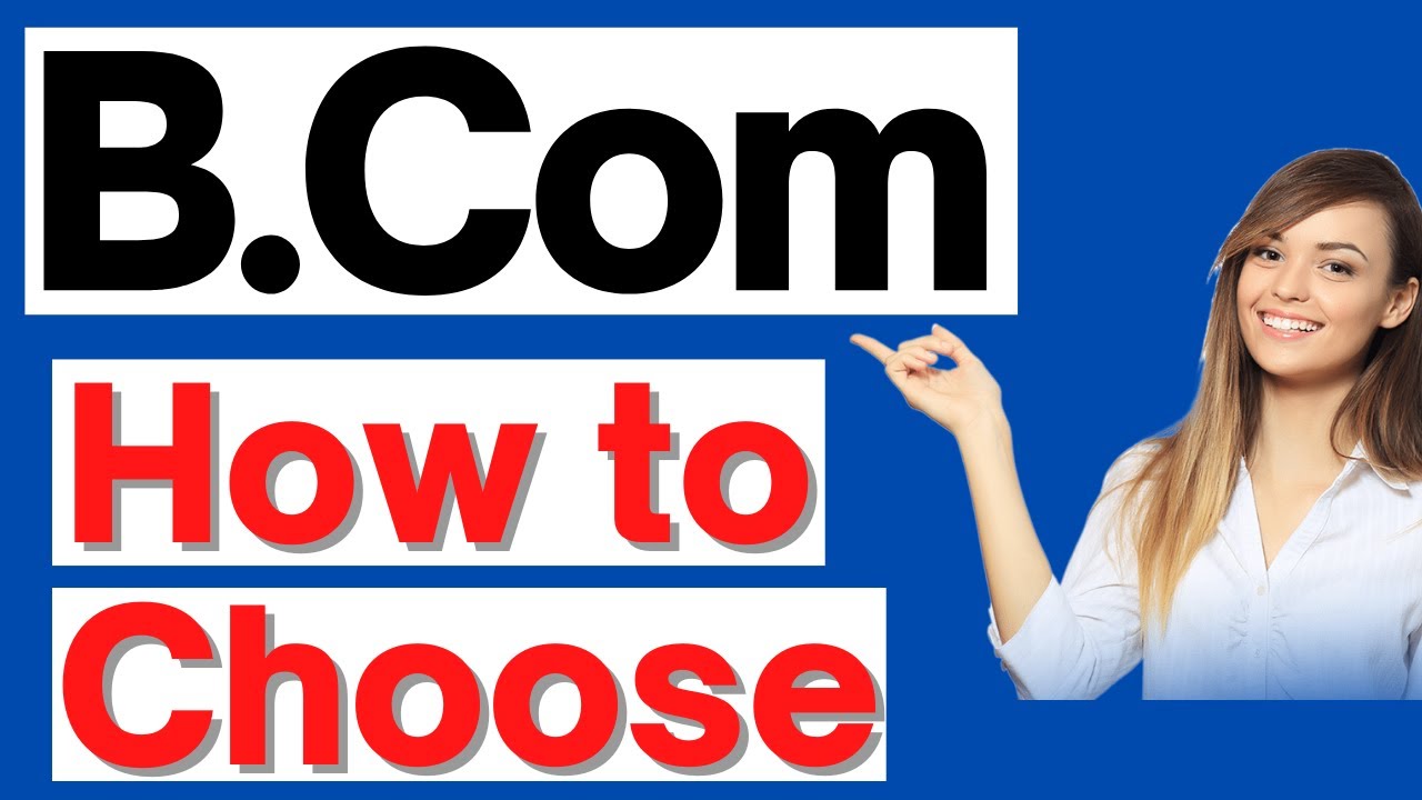 How to Choose B.Com After 12th in Tamil | BCom General Job Salary in ...