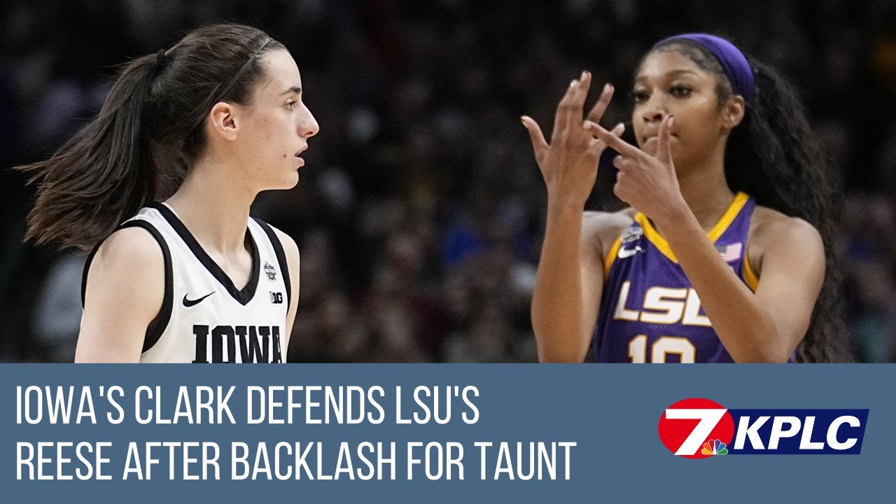 Caitlyn Clark defends Angel Reese after backlash for taunt during ...