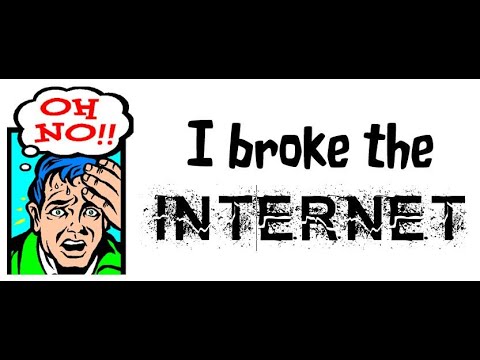 I Broke The Internet! - YouTube