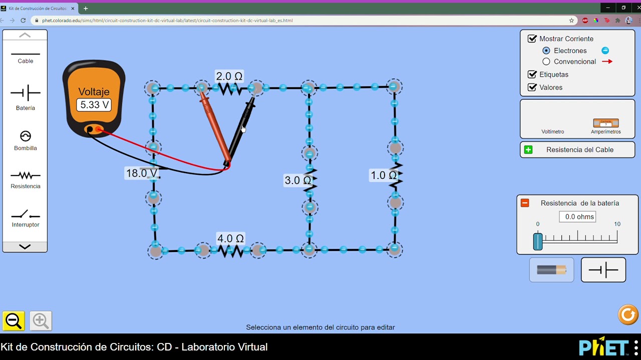 ‪Kit de Construcción de Circuitos CD Laboratorio Virtual‬ - YouTube