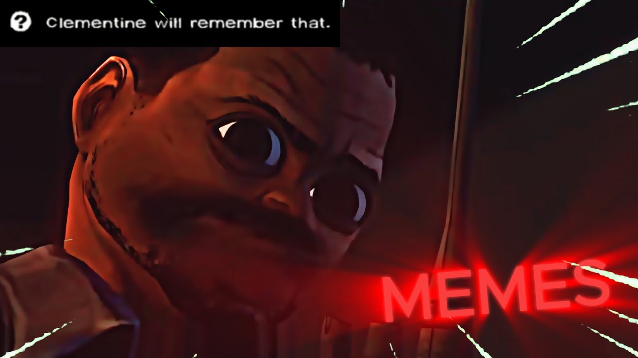 Telltale games The Walking Dead funny moments (memes) - YouTube