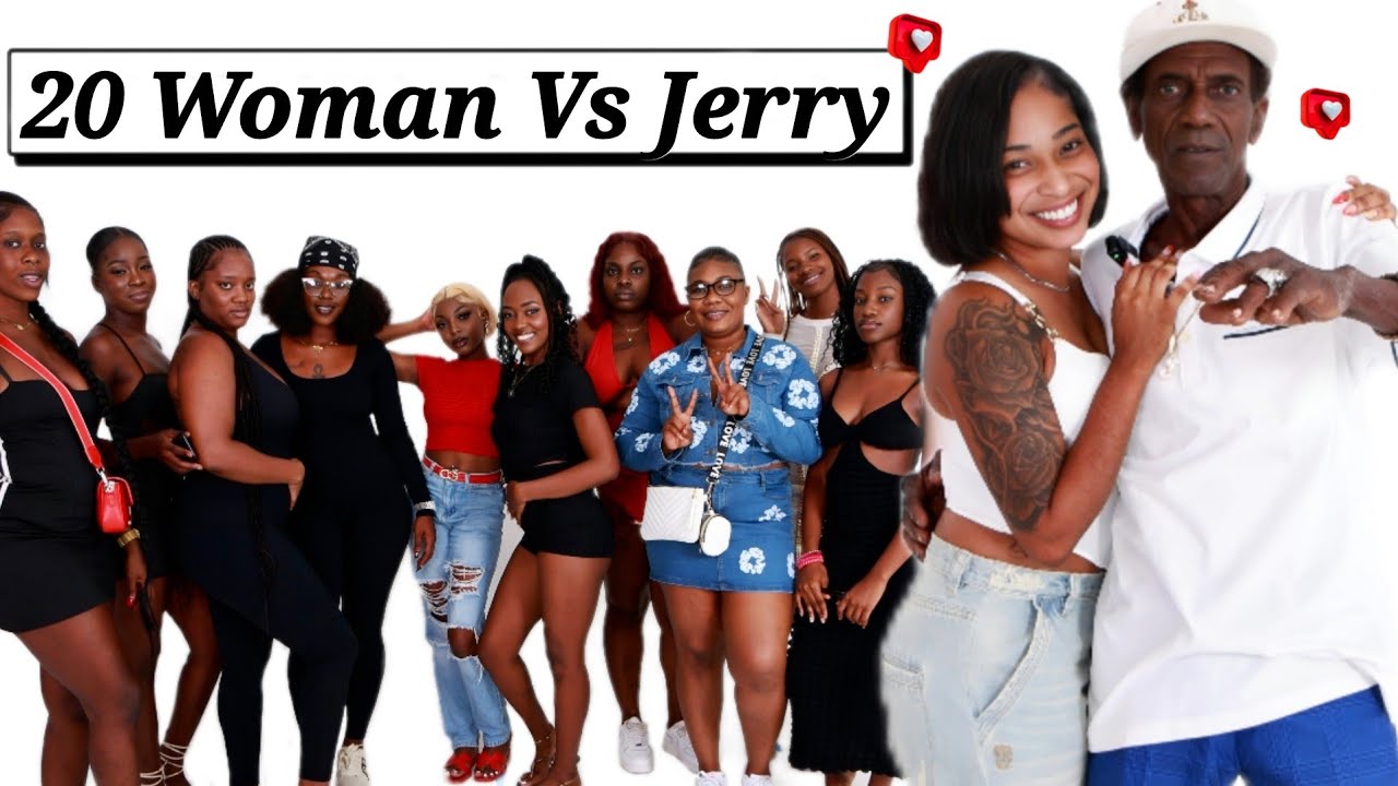 20 WOMAN VS 1 COMEDIAN: JERRY FT. ISABELLA - YouTube