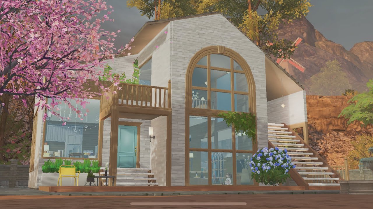 【建築】黎明覺醒5x5新手無課小木屋_Undawn house design - YouTube