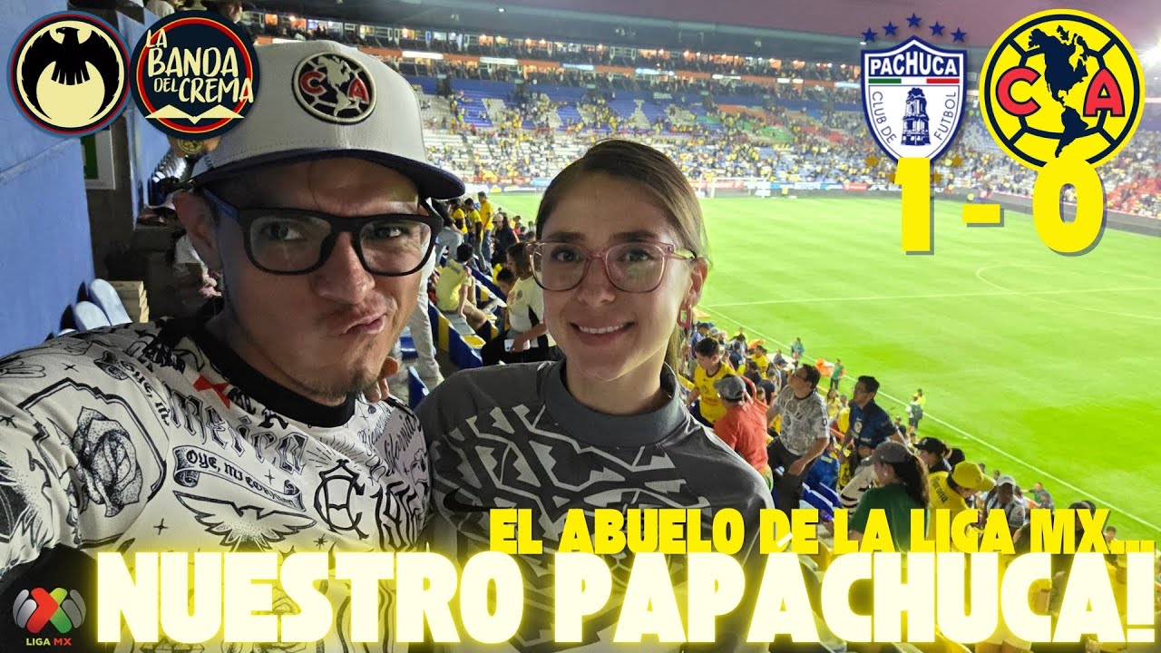 EL ABUELO DE LA LIGA MX... EL PAPÁCHUCA! | PACHUCA 0-1 AMÉRICA COLOR ...
