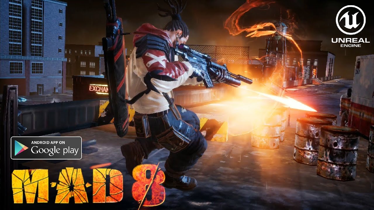 M.A.D 8 Gameplay Android Unreal Engine - YouTube