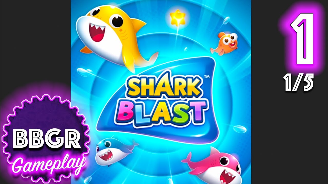 Shark Blast (Levels 1-20) - Review 1/5, Game Play Walkthrough No ...