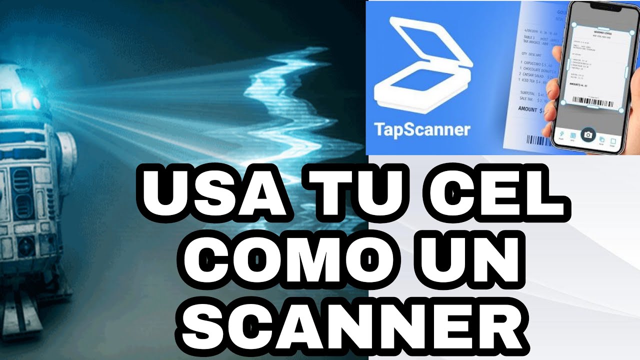 USA TU CEL COMO UN SCANNER CON EL FABULOSO TAP SCANNER🔥⭐🔥 - YouTube