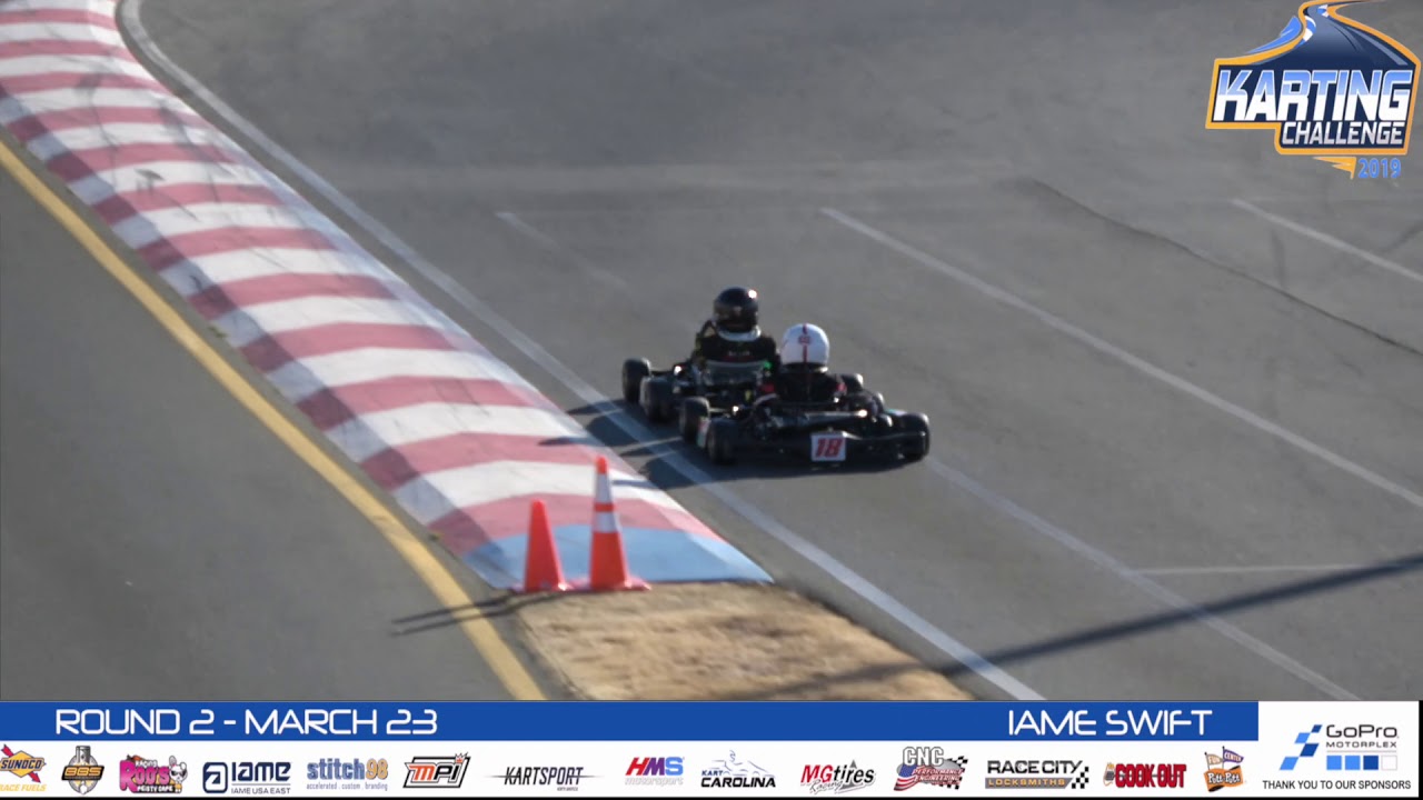 2019 GoPro Motorplex Karting Challenge IAME Swift Round 2 - YouTube