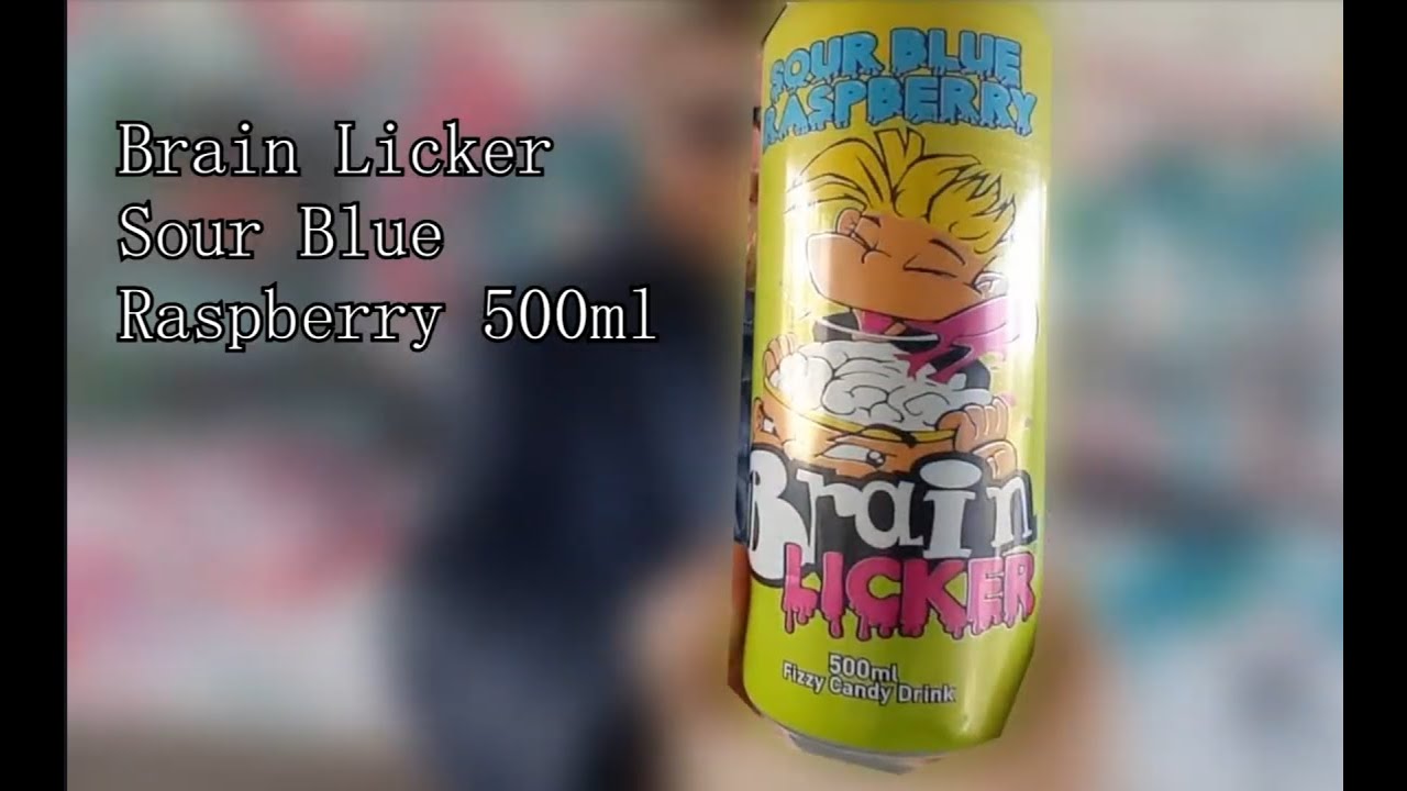 Brain Licker Sour Blue Raspberry 500ml - YouTube
