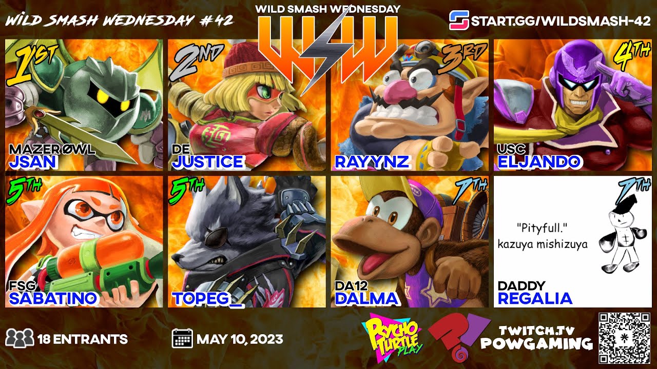 🔥Wild Smash Wednesday #42🔥 ft. Justice, Jsan, topeg_, elJando and MORE ...