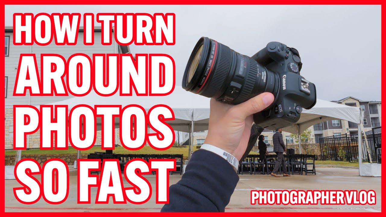 How I Turn Around Photos So Fast | Photographer Vlog - YouTube