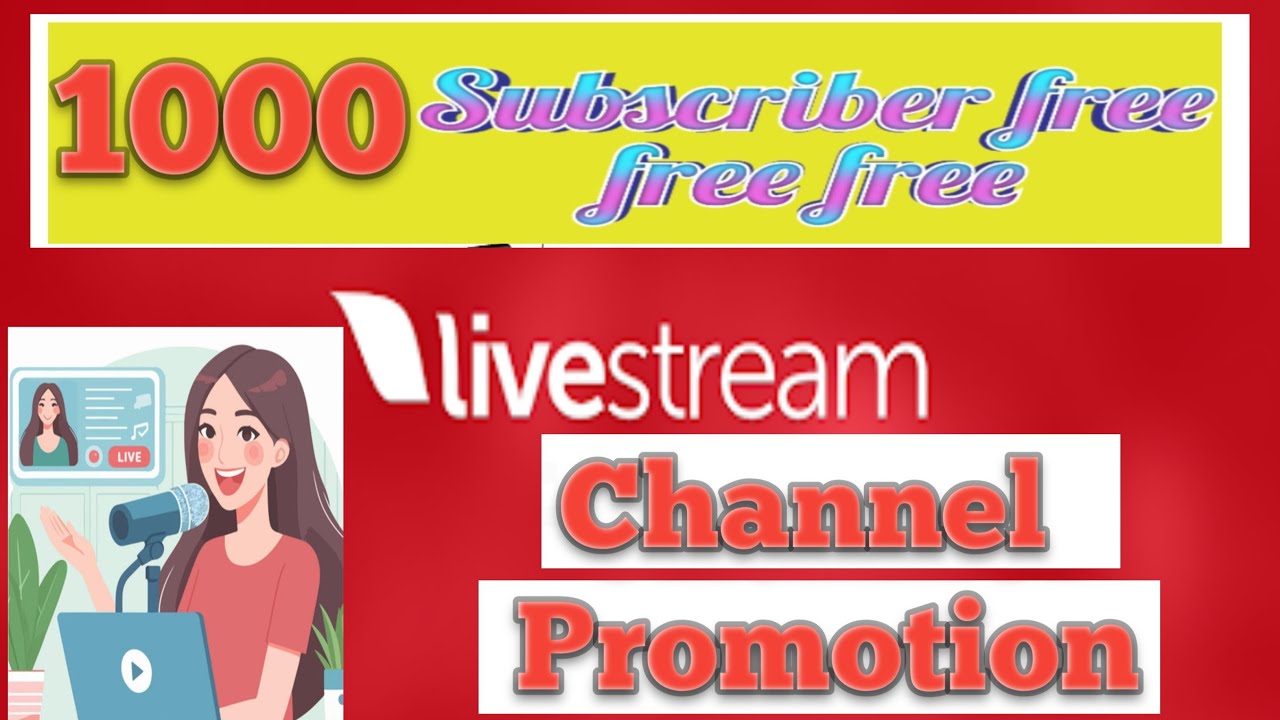 💥Free channel promotions|1000 subscriber free|live|💥#live#youtube # ...