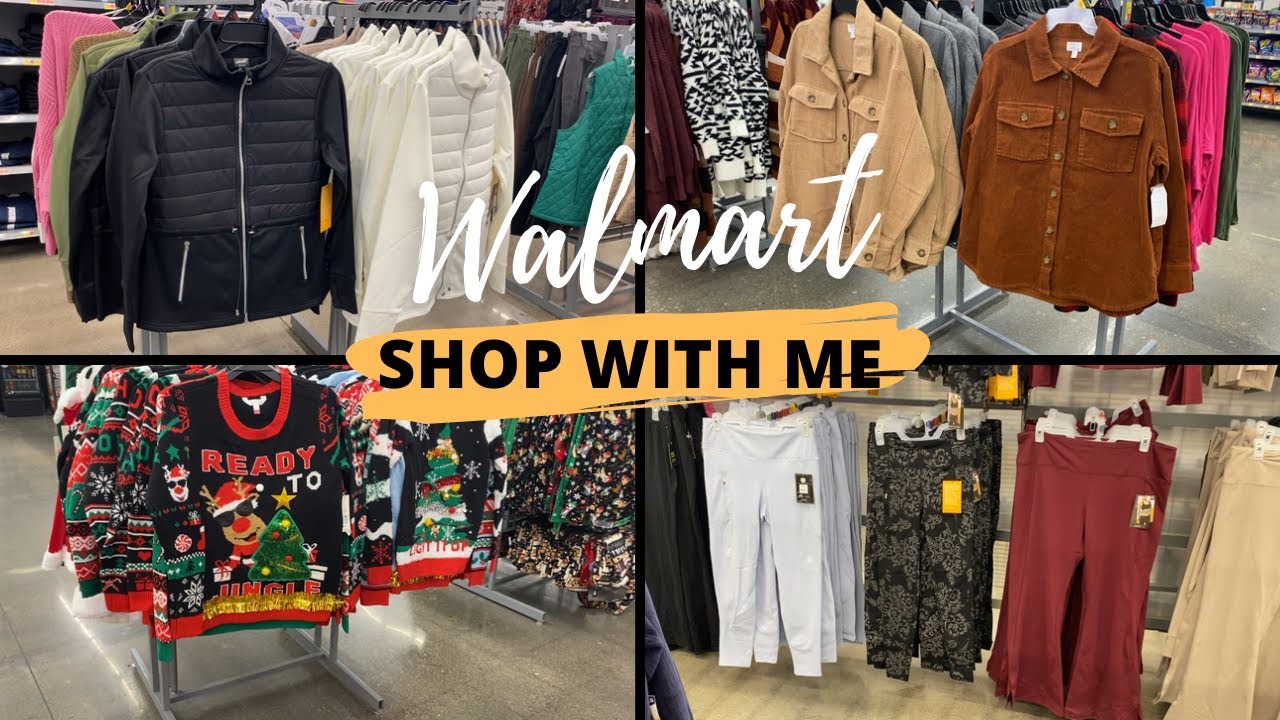 WALMART WOMEN’S CLOTHES SHOP WITH ME ️ WALMART WINTER CLOTHING ️ ...