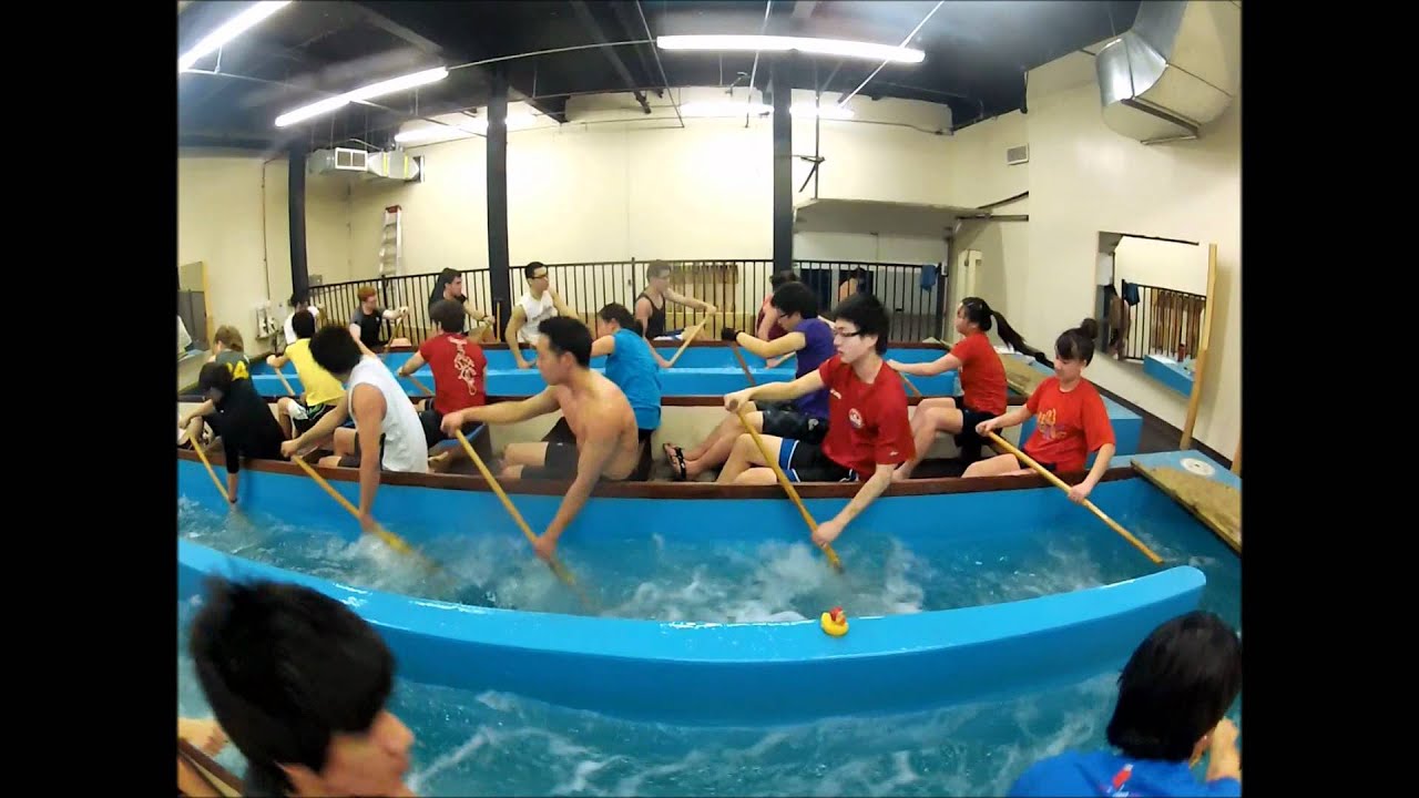 Indoor Paddling 22Dragons - 2012-02-10 - Group View - YouTube