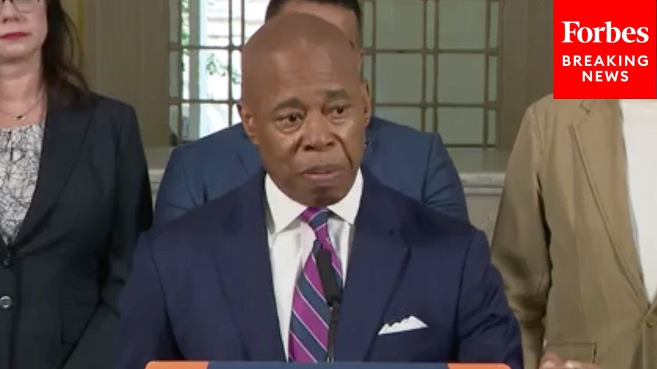 NYC Mayor Eric Adams Asked Point Blank If He Plans To Switch To An ...