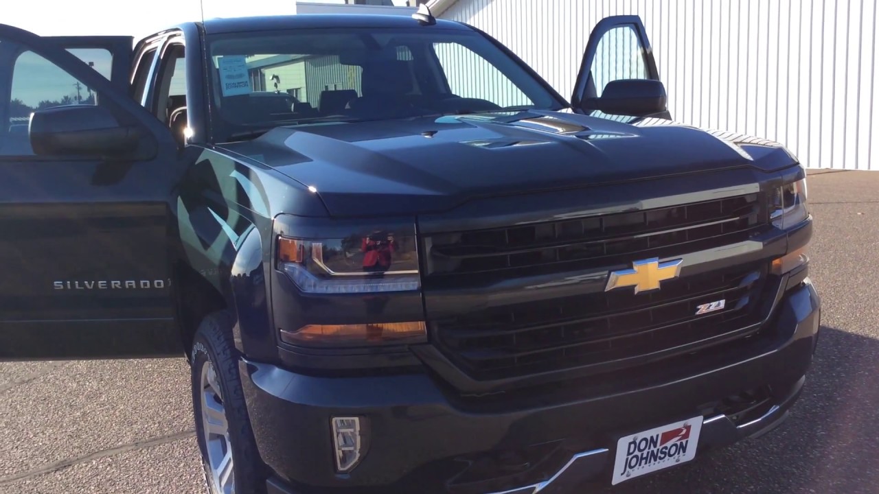 2018 Chevrolet Silverado 1500 Z71 Graphite Metallic 4WD Double Cab ...
