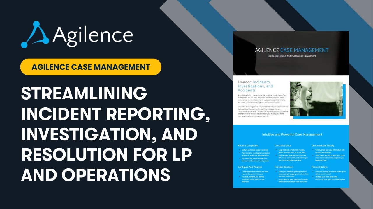 Agilence Case Management - YouTube