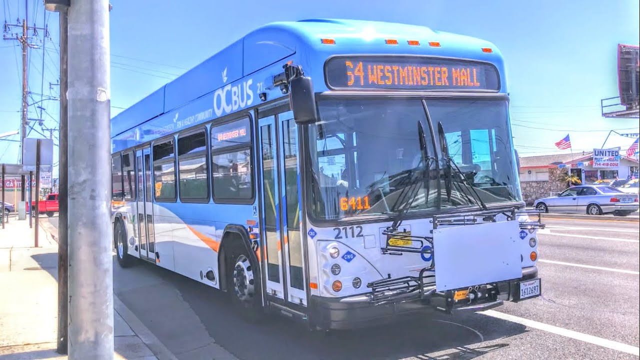OCBus 2022 Gillig Low Floor Plus CNG' 40 #2112 Route 64 to Westminister ...