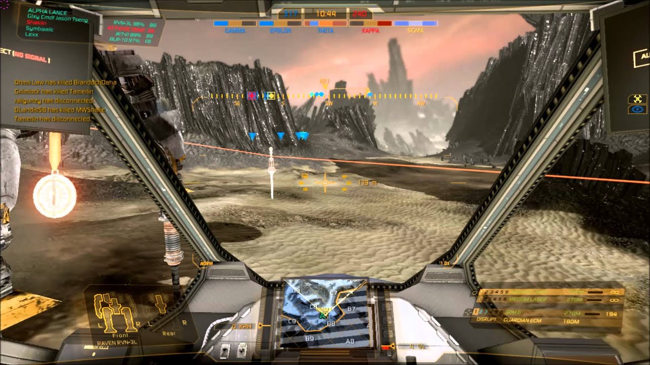 MWO 17 Raven 3L The Tourmaline Tango - YouTube