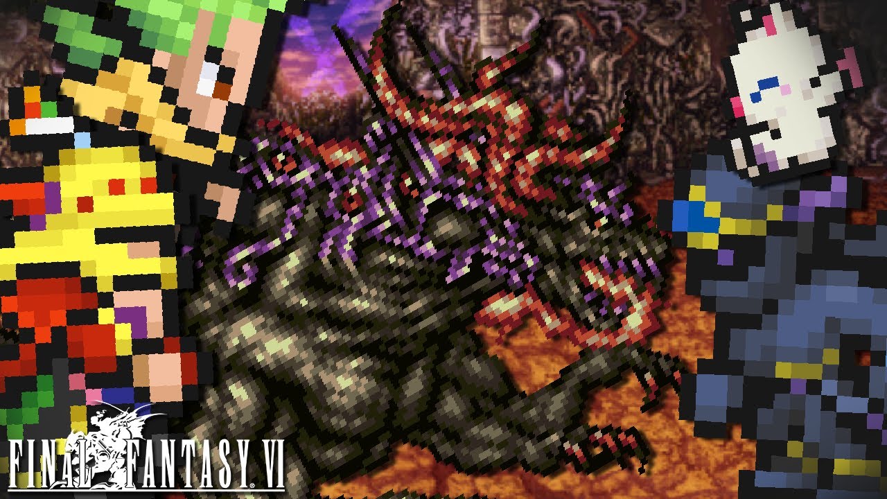 Taking on Ultima Buster In Final Fantasy VI: Pixel Remaster! - YouTube