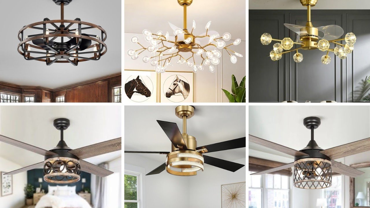 Top 40 Modern Cool Fans With Lights | Modern Home Tips |@HomeDecor045 ...